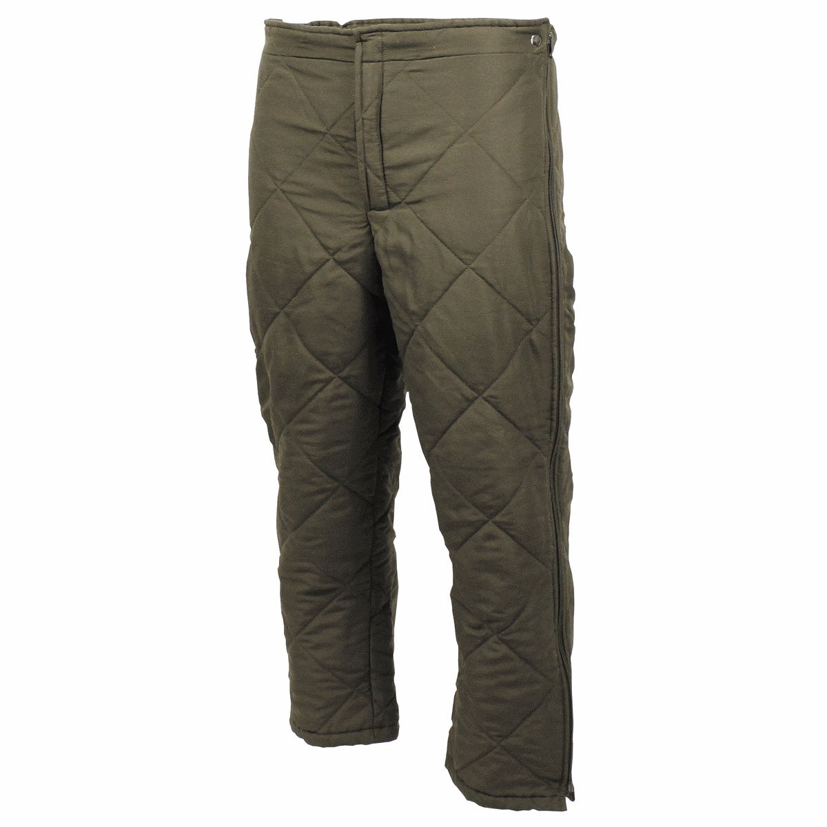 Austrian army surplus thermal cold weather quilted trousers liner G1 ...