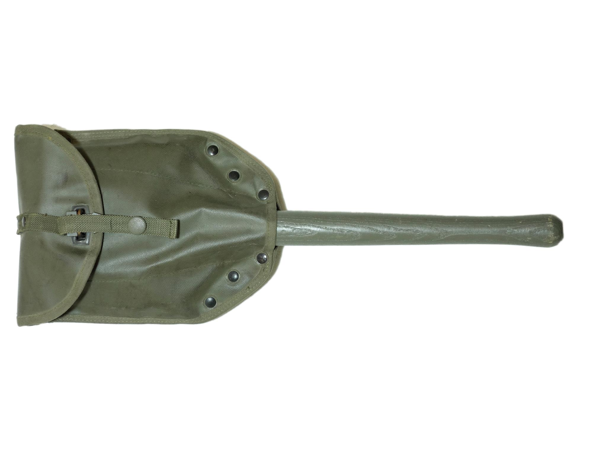 Genuine Austrian army surplus folding shovel spade entrenching tool ...
