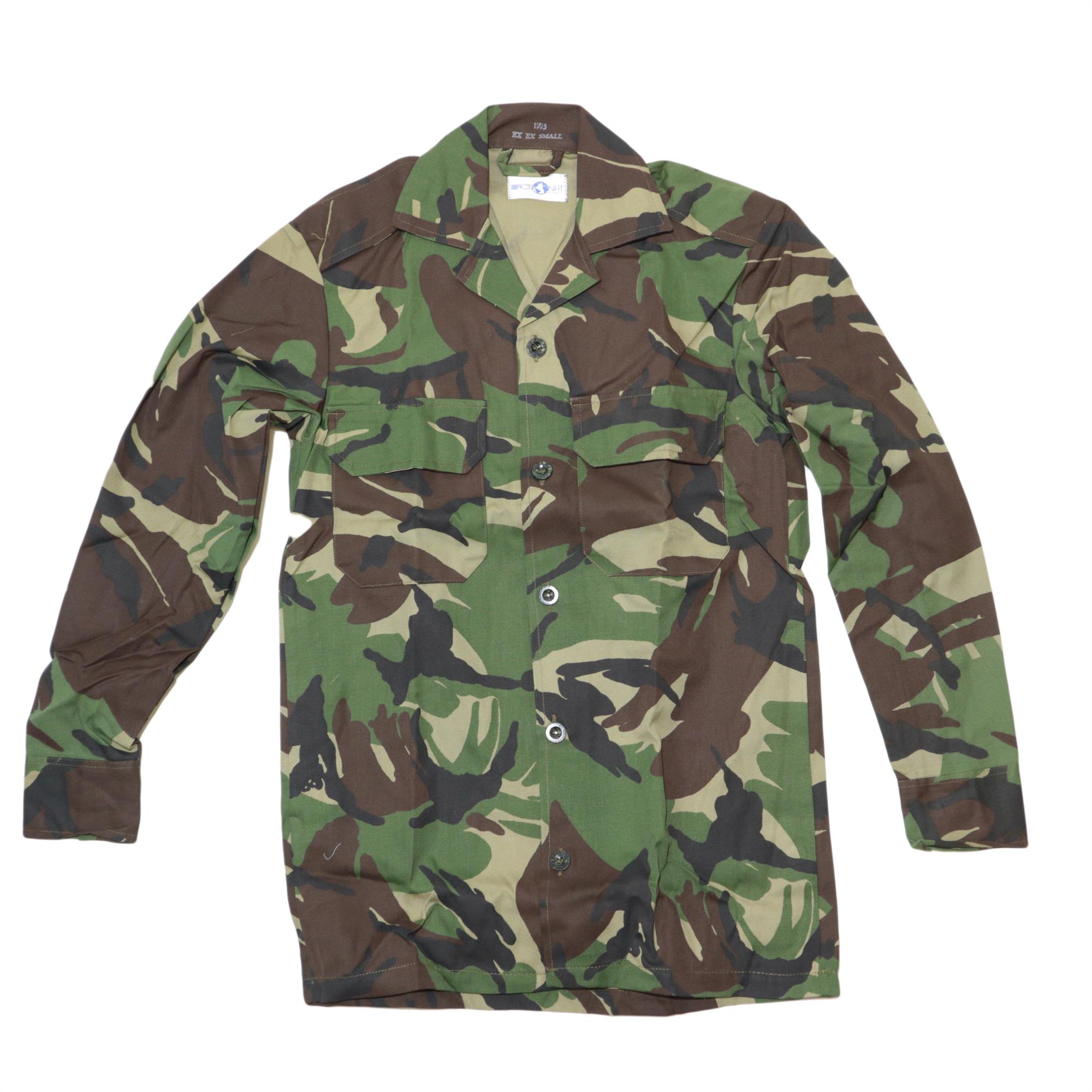 Brand NEW Woodland Camouflage DPM Long Sleeve Shirt - Surplus & Lost