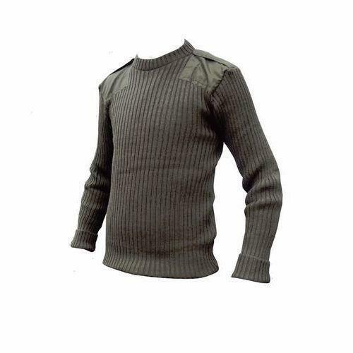 British army surplus commando crew neck wool pullover - Surplus & Lost