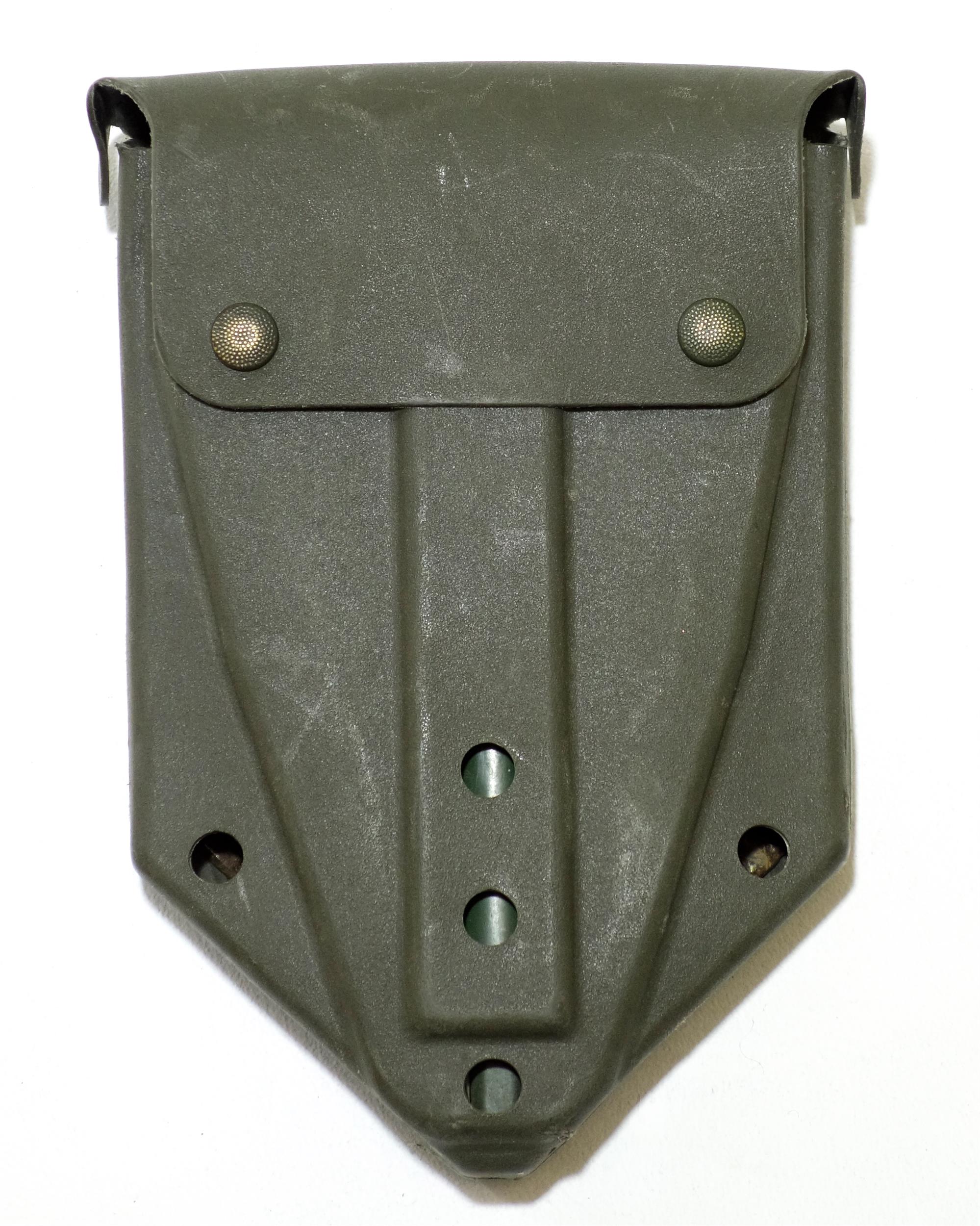 British Army Surplus Folding Spade / Shovel in Hard Case - Surplus & Lost