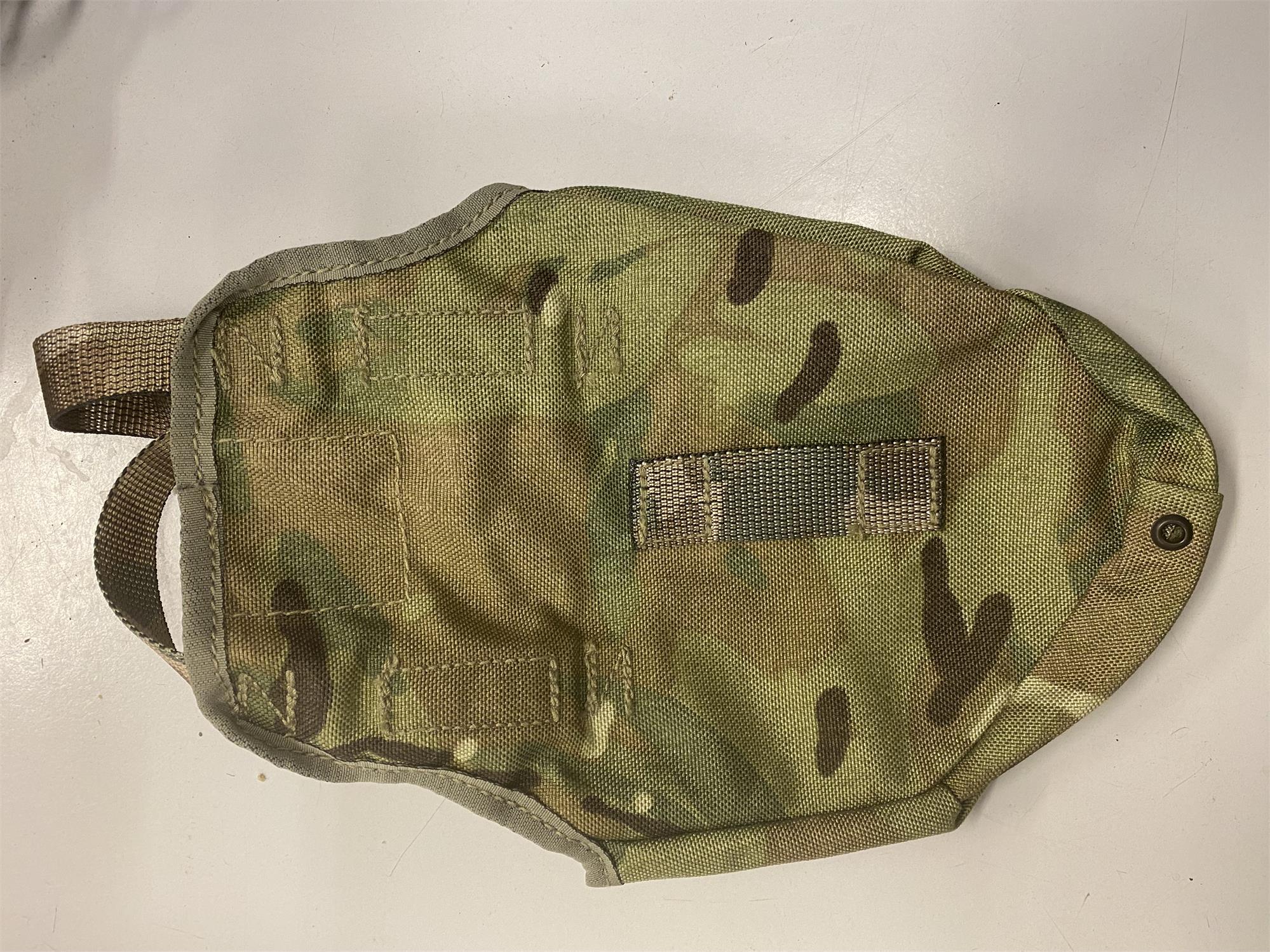 British army surplus MTP camouflage entrenching tool spade pouch ...