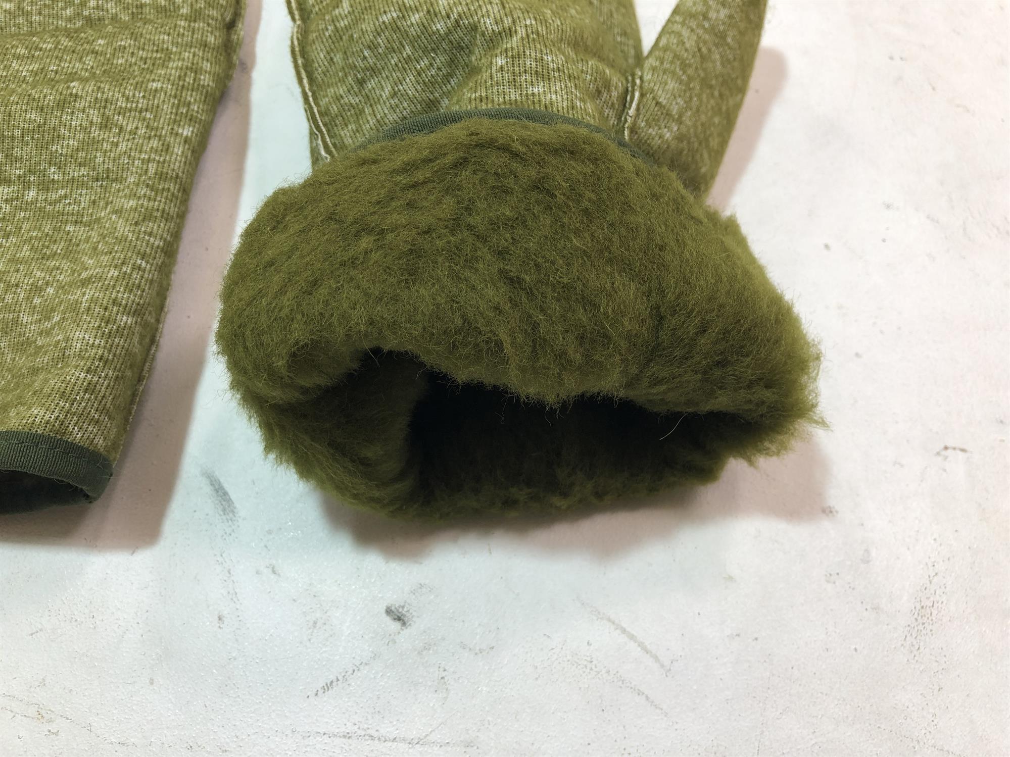 British army surplus olive green ECW wool glove mitt liners - Surplus ... British army surplus olive green ECW wool glove mitt liners - Surplus ...