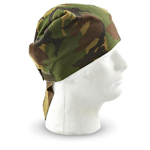 Dutch army surplus DPM camouflage neckerchief bandana scarf - Surplus ...