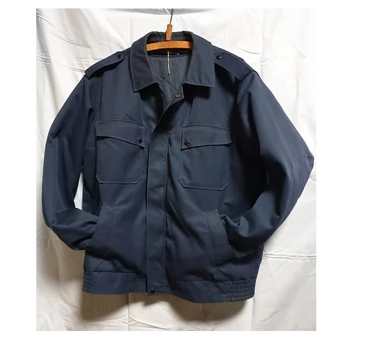 Dutch military air force surplus blue parka removable liner 40 ...