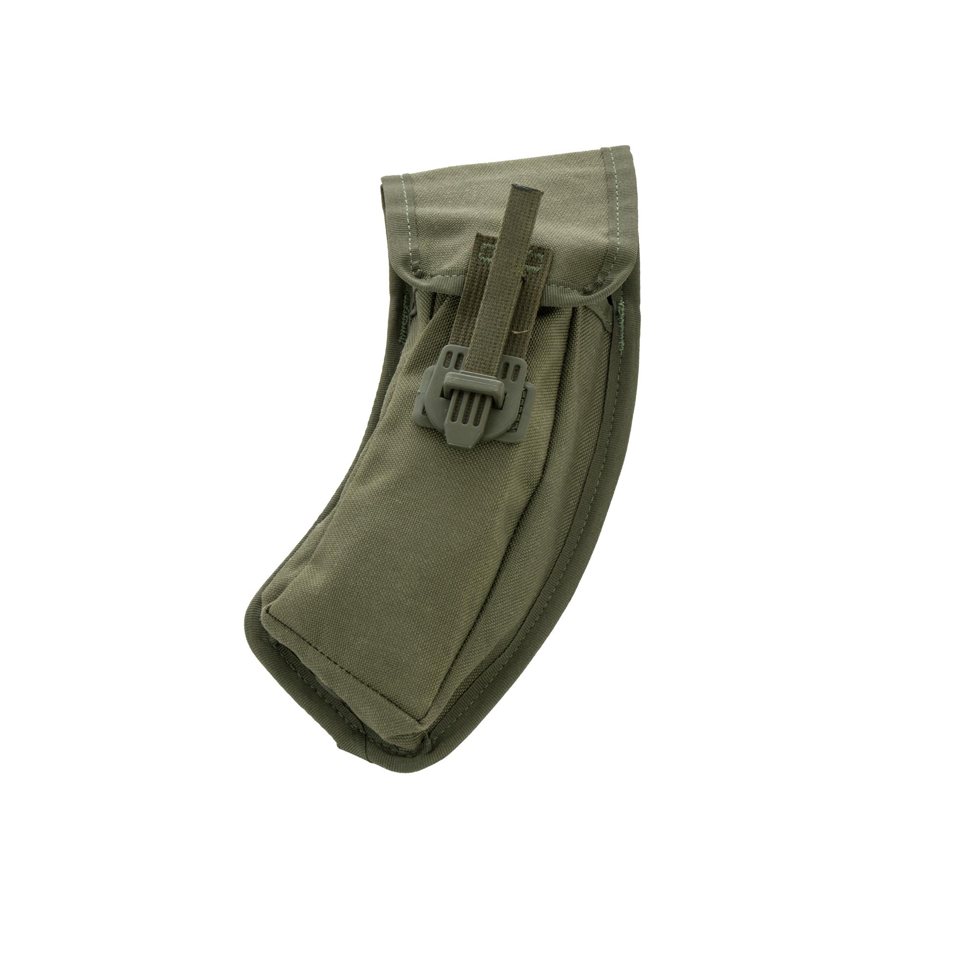 East European Canvas AK 47 Single Mag Ammo Pouch Olive Green - Surplus ...