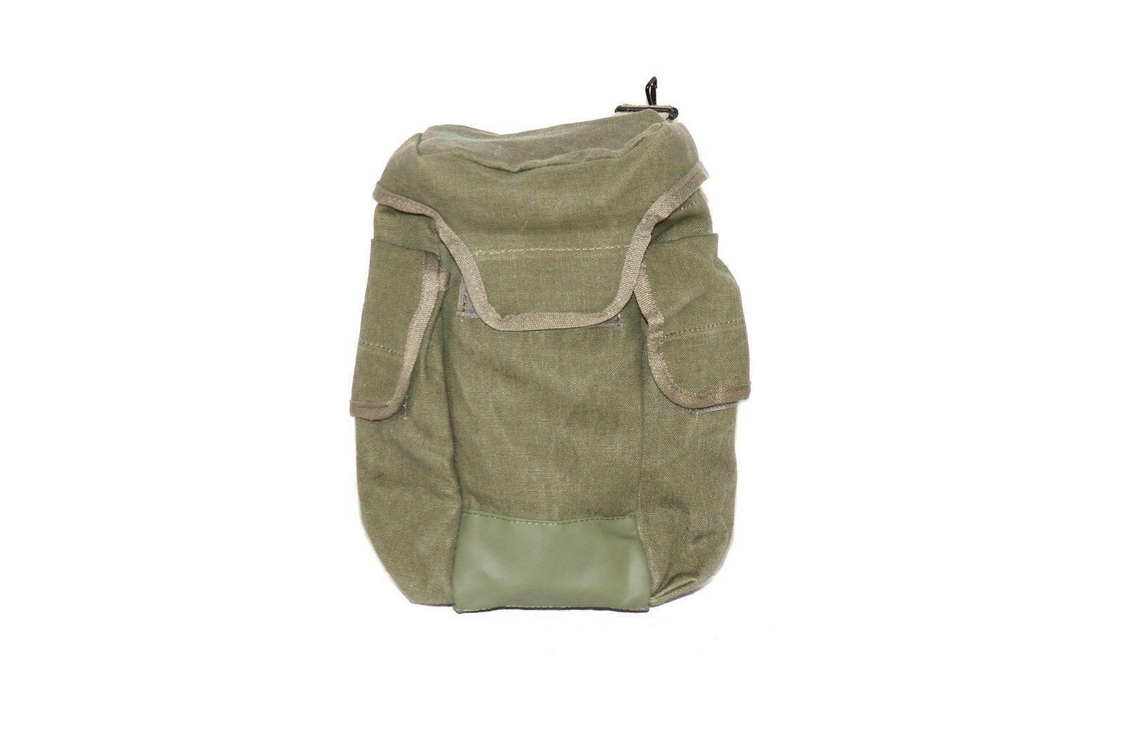 French army military surplus NEW / UNISSUED canvas gas mask bag ...