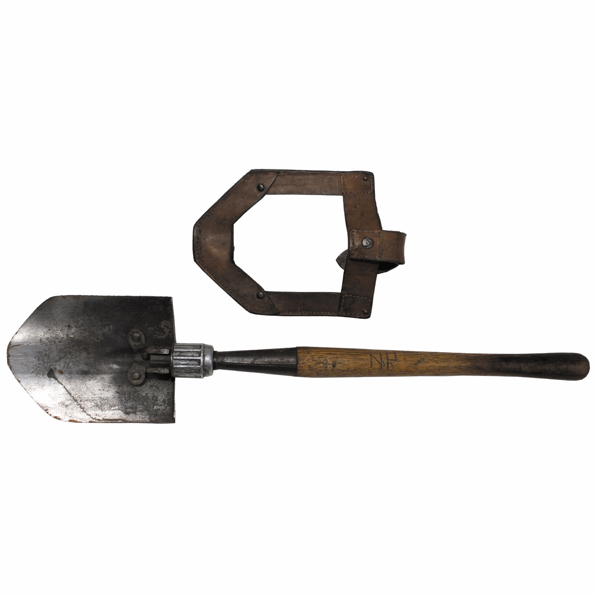 Genuine American army surplus folding shovel entrenching tool - ww2 era ...