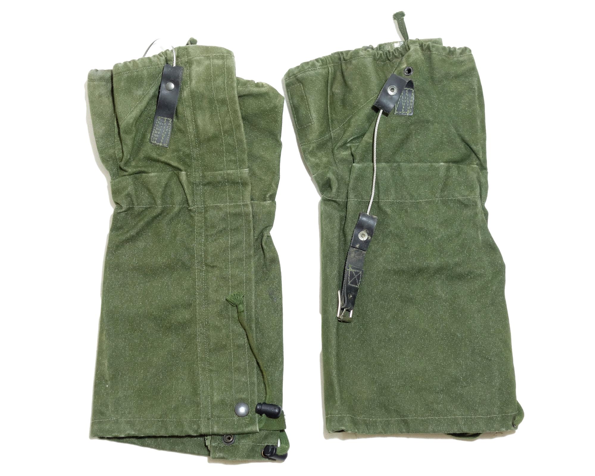 Genuine British Army Surplus Gaiters Olive DPM or MTP Waterproof ...