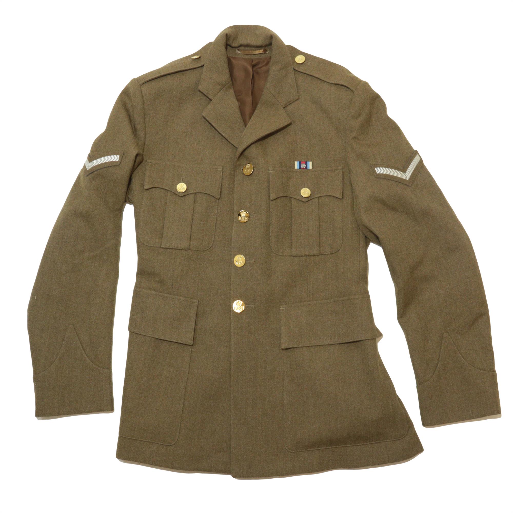 Genuine British Army Surplus Kings Royal Hussars No2 Jacket Uniform ...