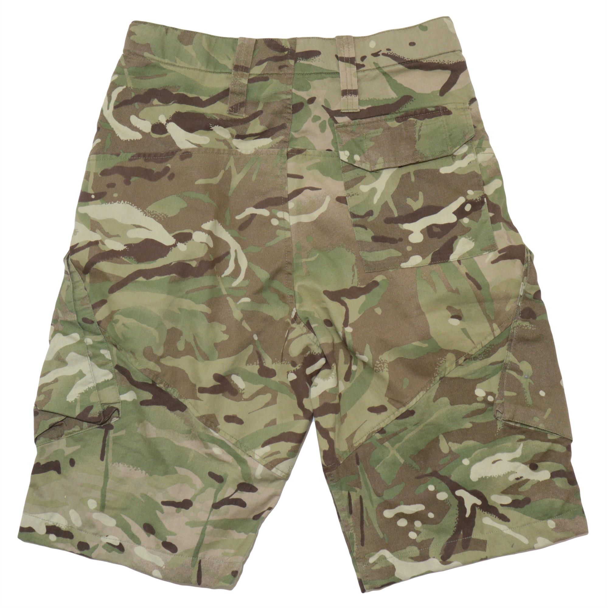 Genuine British Army Surplus MTP Camouflage Shorts - Surplus & Lost