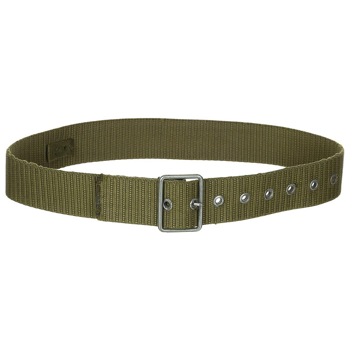 Genuine Czech Army Surplus Bargain Adjustable Webbing Belt 5cm ...