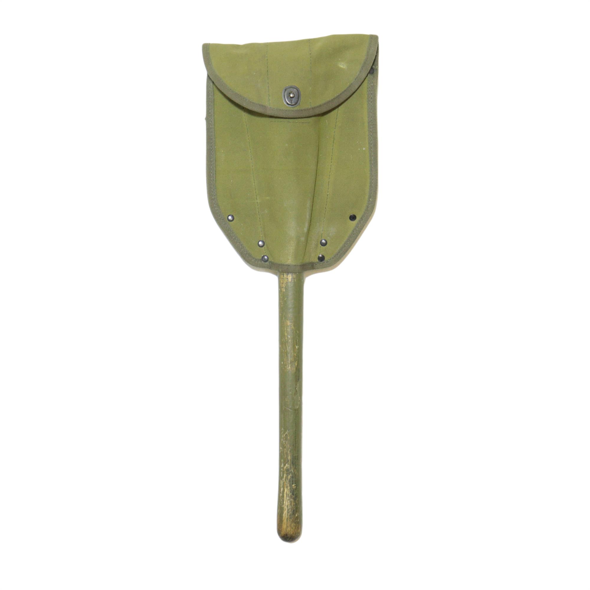 Genuine Danish Army Surplus Folding Spade with Canvas Cover - Surplus ...