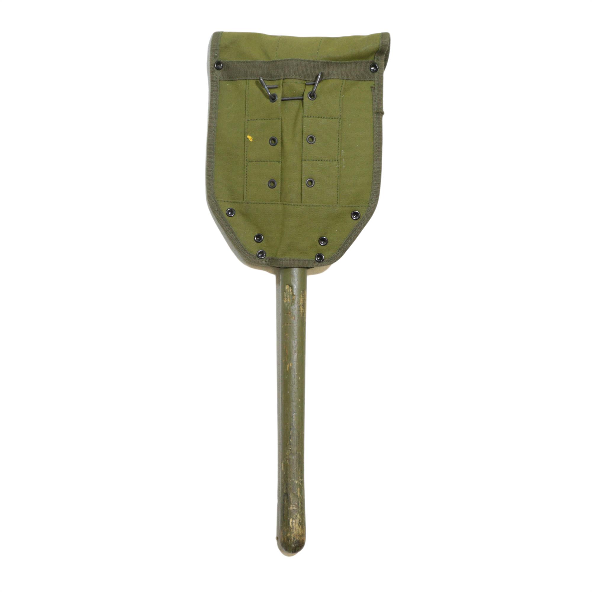 Genuine Danish Army Surplus Folding Spade with Canvas Cover - Surplus ...