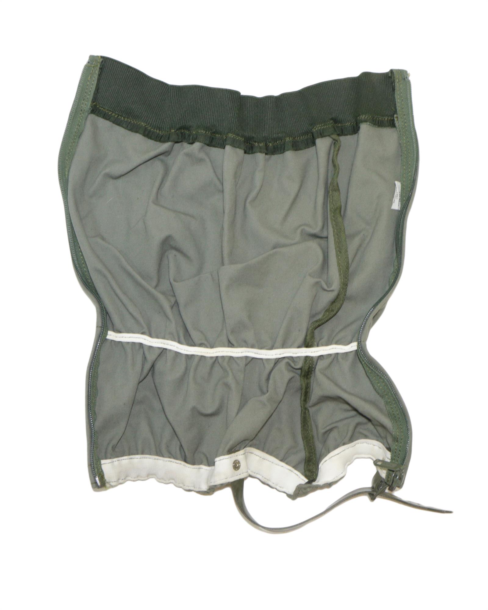Genuine French Army Surplus M90 OD Canvas Gaiters - Surplus & Lost