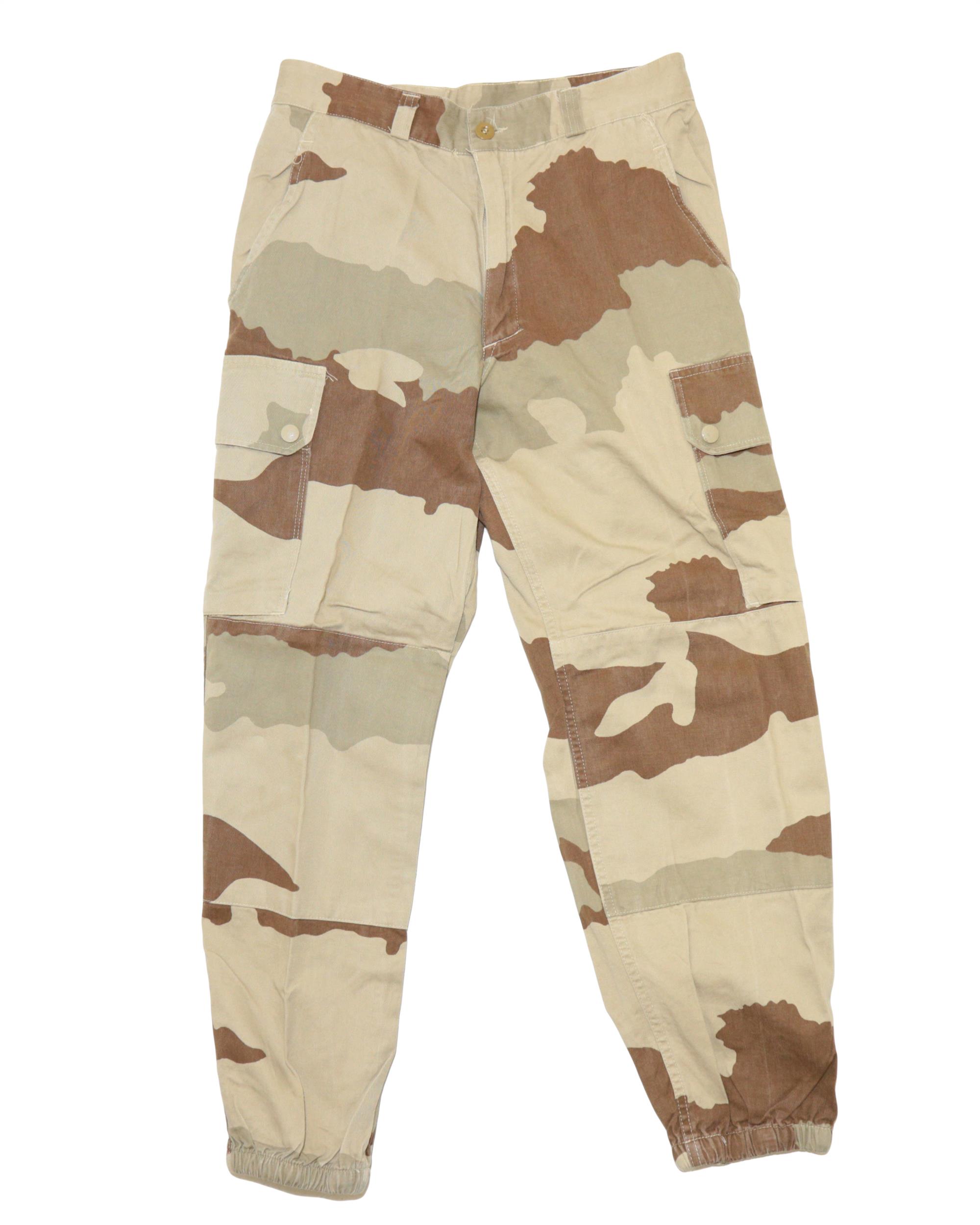 Genuine French Army Surplus Trousers Desert Camouflage Paul Boye ...