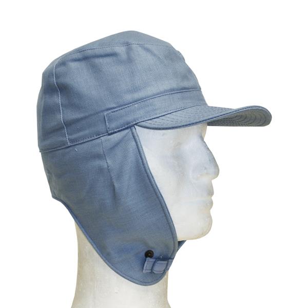 Genuine Swedish Army Surplus Blue Winter Hat Fold Down Ears - Surplus ...