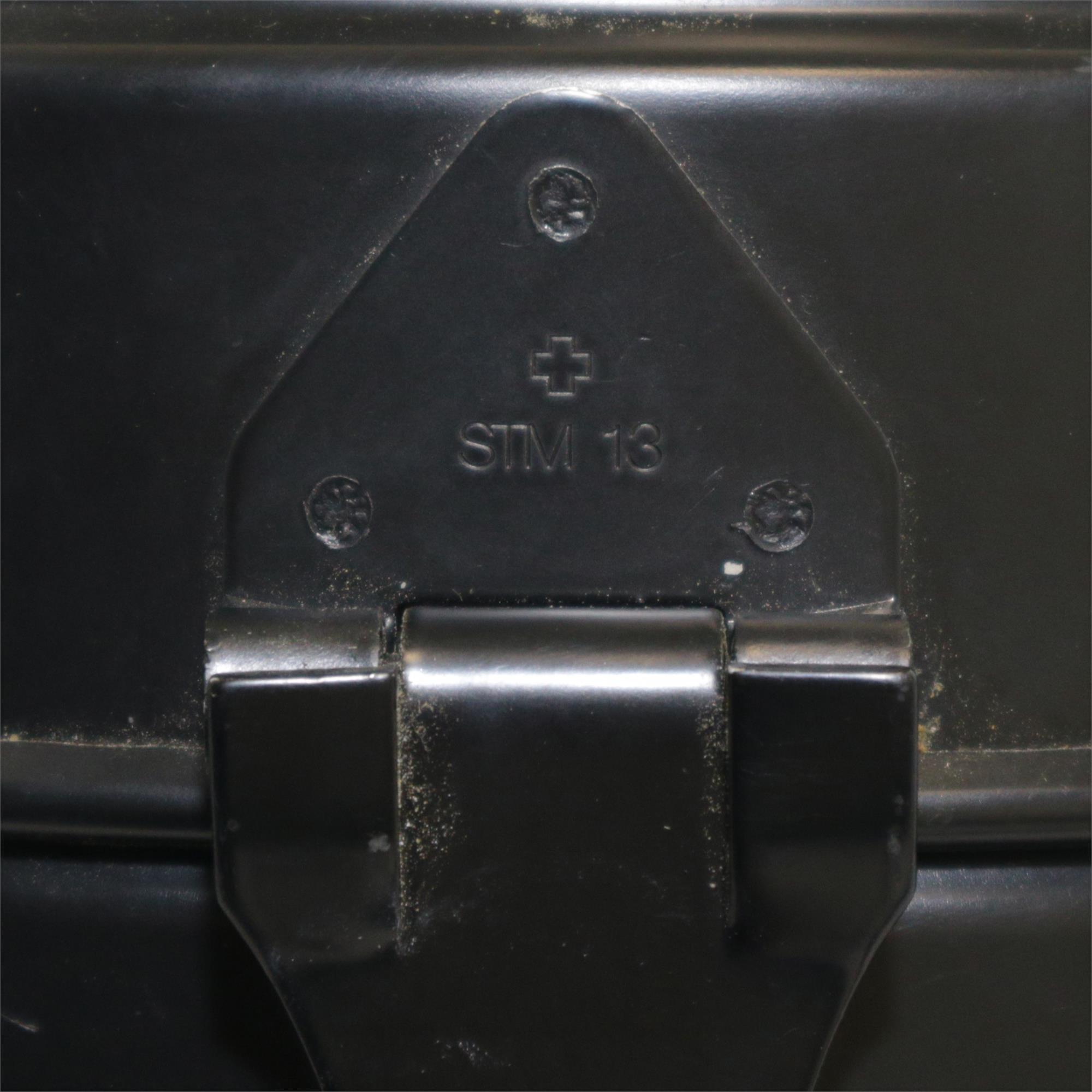 Genuine Swiss Army Surplus Black Metal Mess Tin 2 Part Rare - Surplus ...