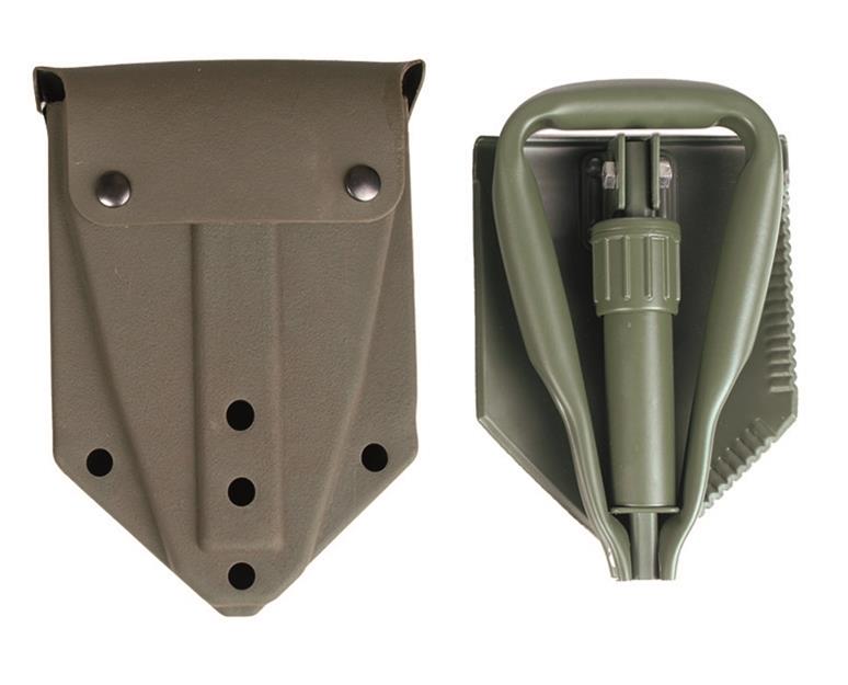 German Army Surplus Folding Shovel NATO With Case - Surplus & Lost