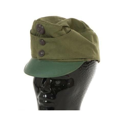 Hungarian army surplus M65 olive green peak field cap NEW - smaller ...