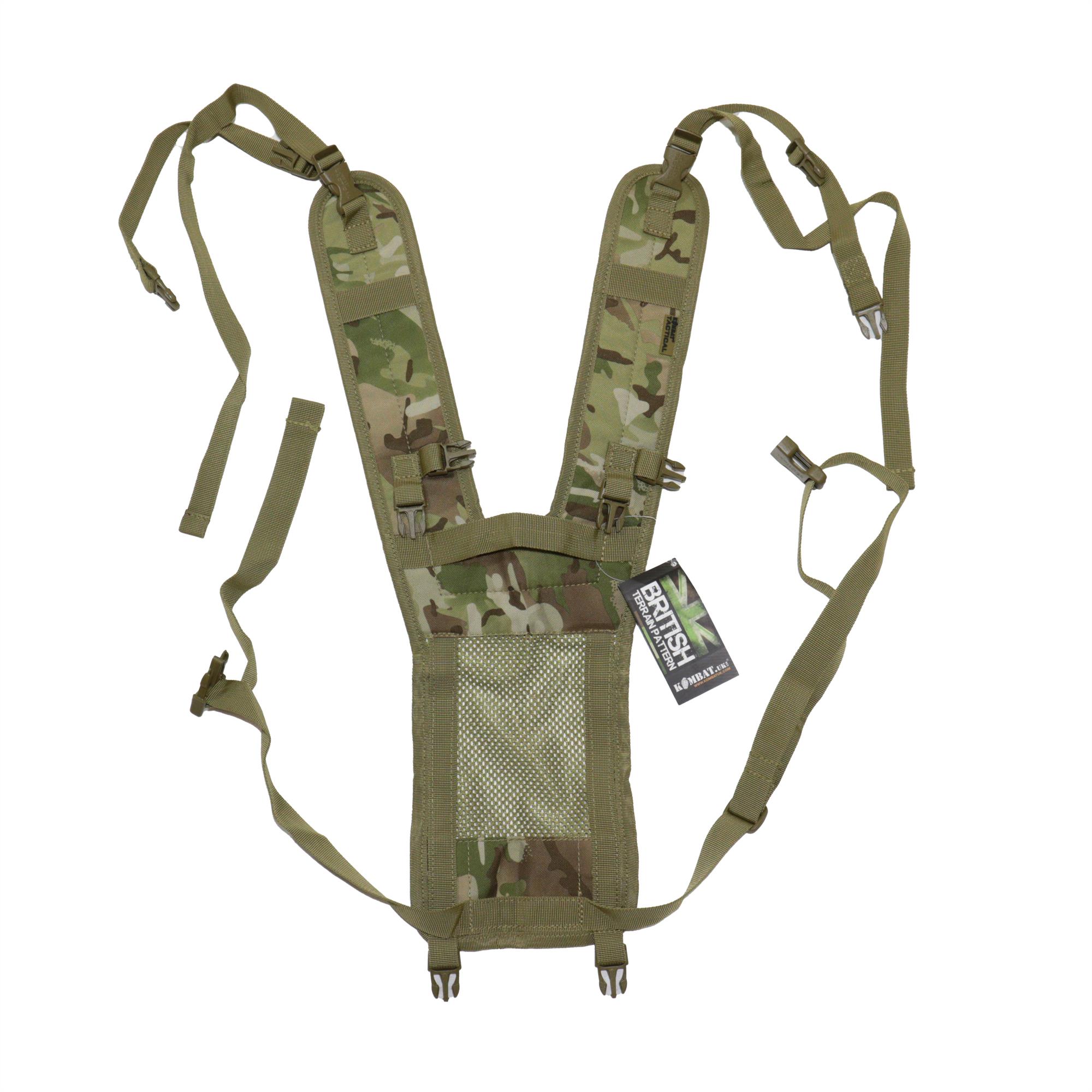 Kombat UK British Army Style Day Sack Side Pouches Yoke MTP - Surplus ...
