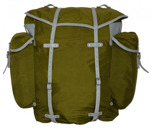 Norweigen Army Surplus Rucksack Bergen with Frame Leather Straps ...