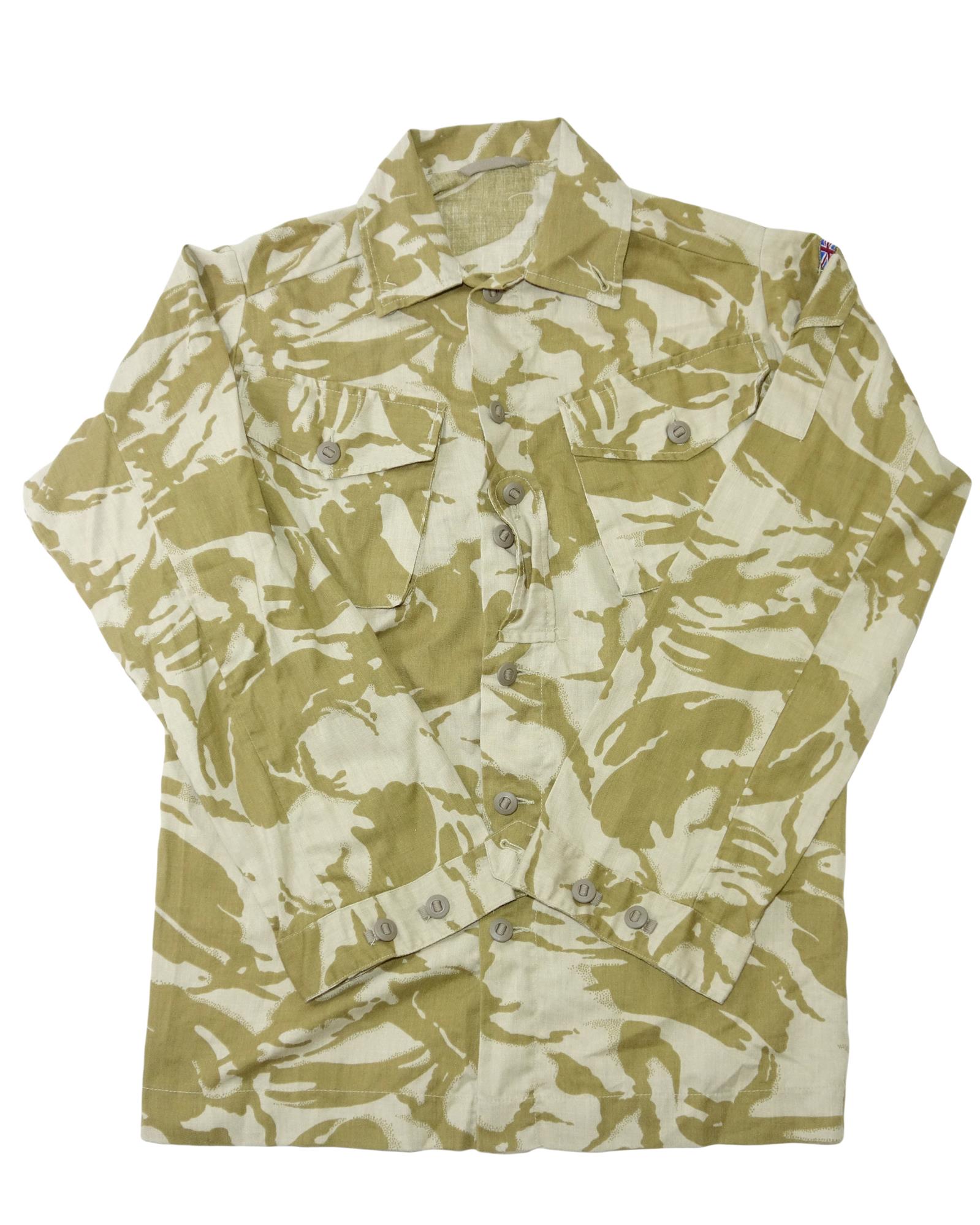 Original British Army Surplus Soldier 95 Desert DPM Camo Combat Shirt ...