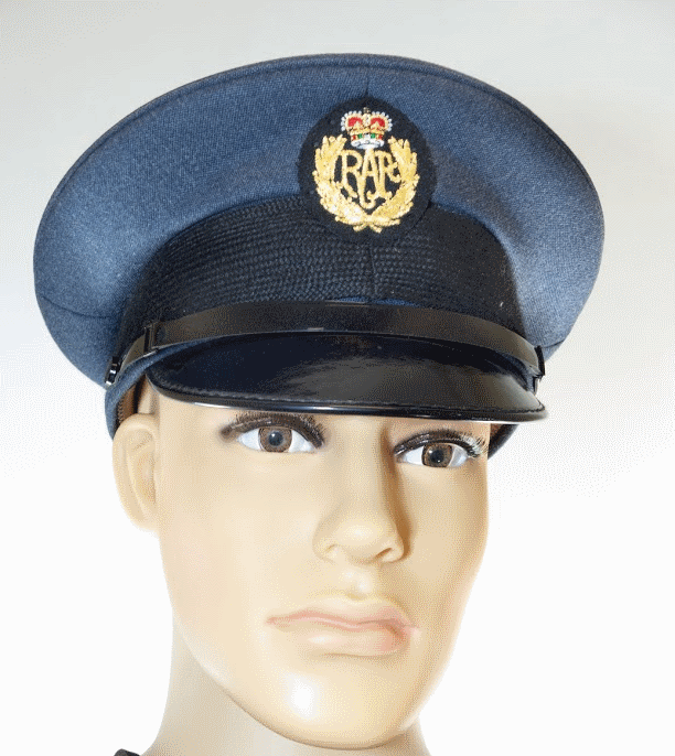 RAF Royal Air Force surplus peaked cap various styles/sizes - Surplus ...