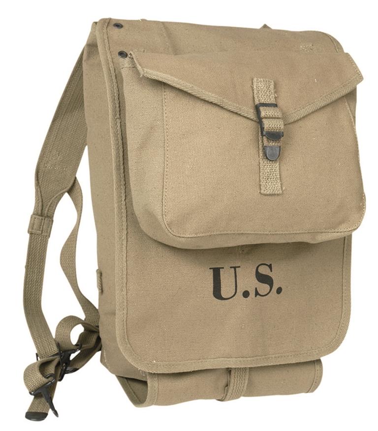 Reproduction WW2 US army m28 all canvas rucksack haversack - Surplus & Lost