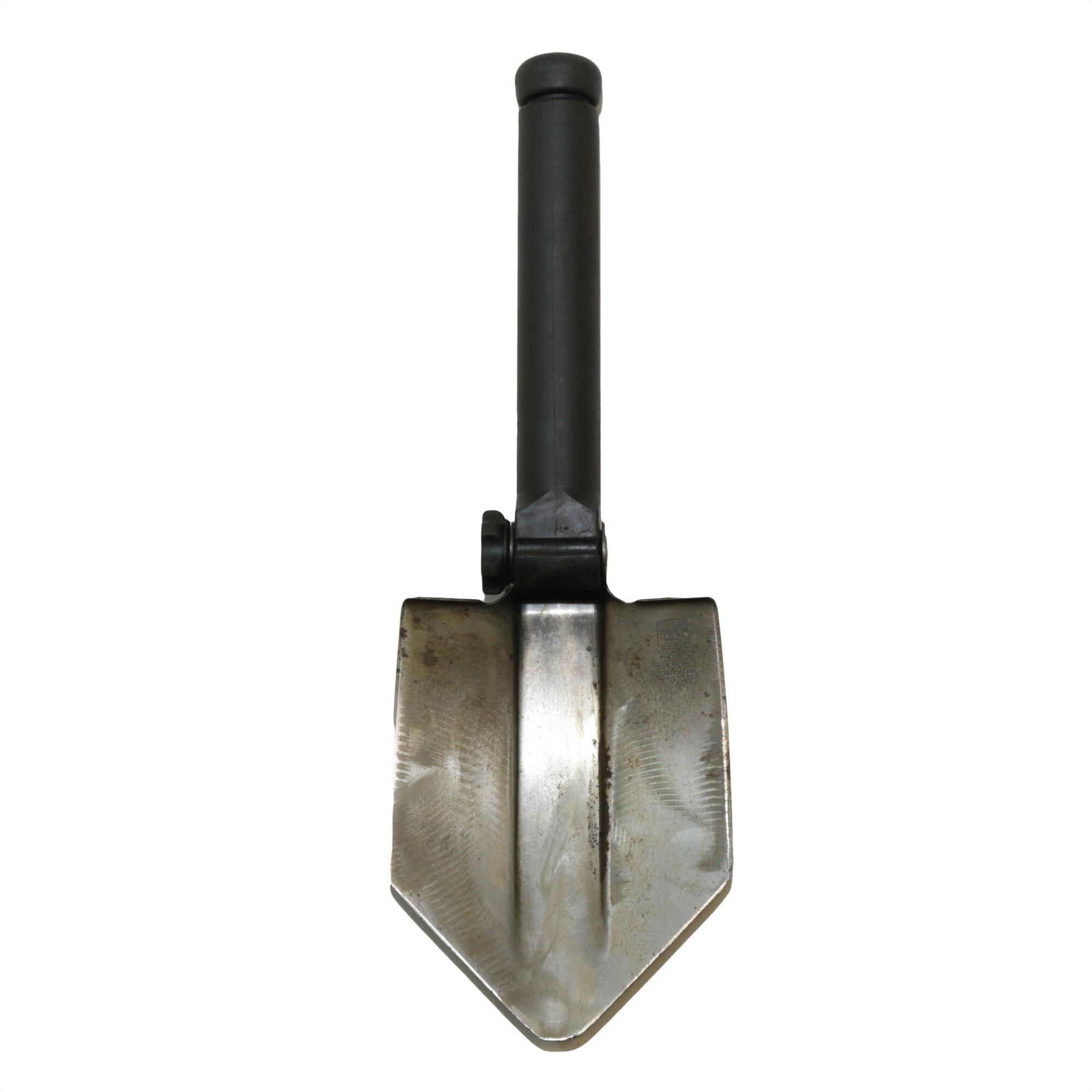 Romanian Army Surplus Black Folding Shovel With Saw Camping Bushcraft ...