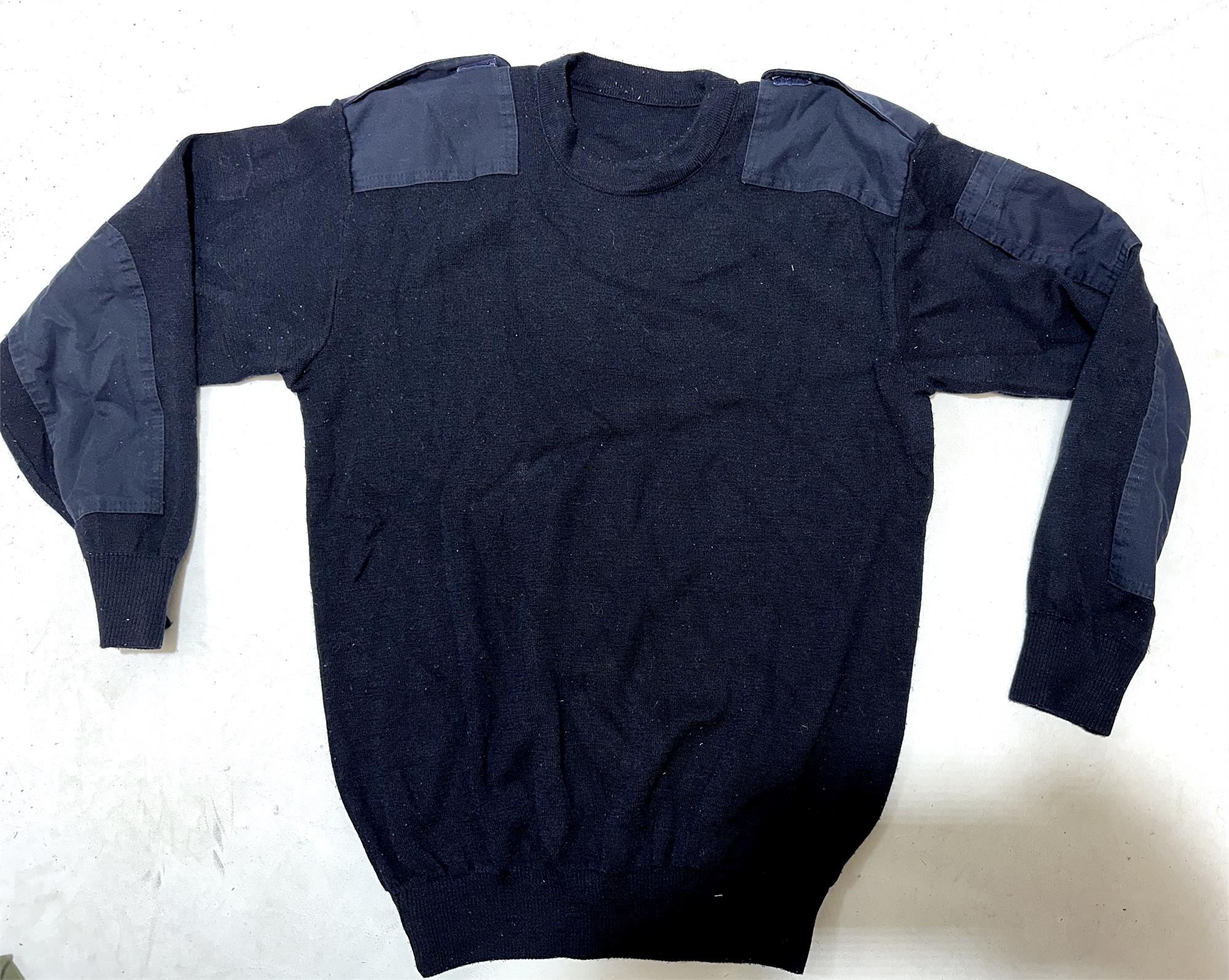 Surplus Dutch Fire Rescue service deep blue work pullovers - Surplus & Lost