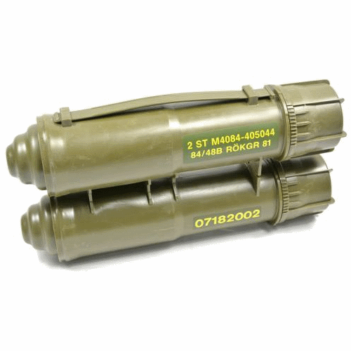 Swedish army surplus dual 84mm mortar carrier tubes - Surplus & Lost