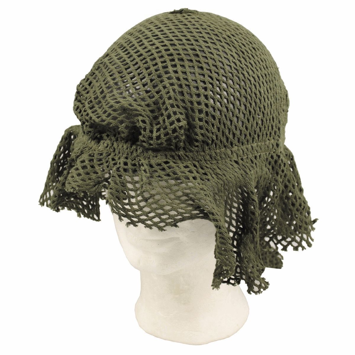 Swedish army surplus olive green helmet netting - Surplus & Lost