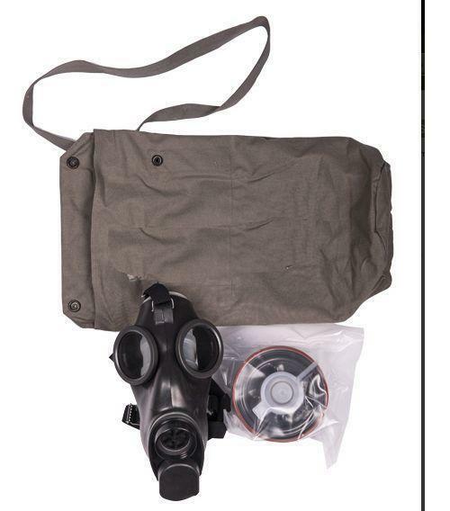 Swiss army surplus gas mask , filter and bag - UNISSUED - Surplus & Lost