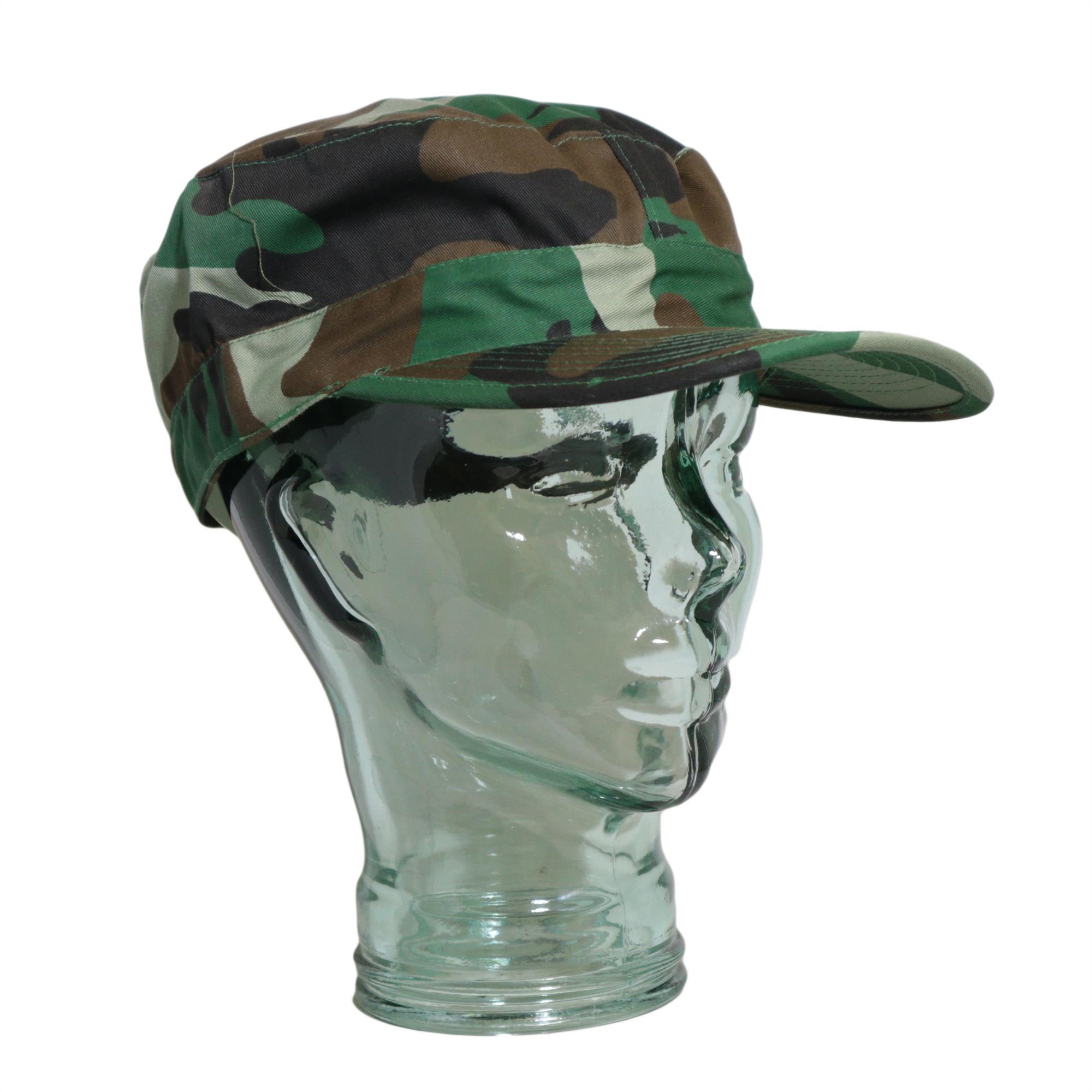 US Army Style BDU Cap Woodland Desert Urban Flecktarn - Surplus & Lost