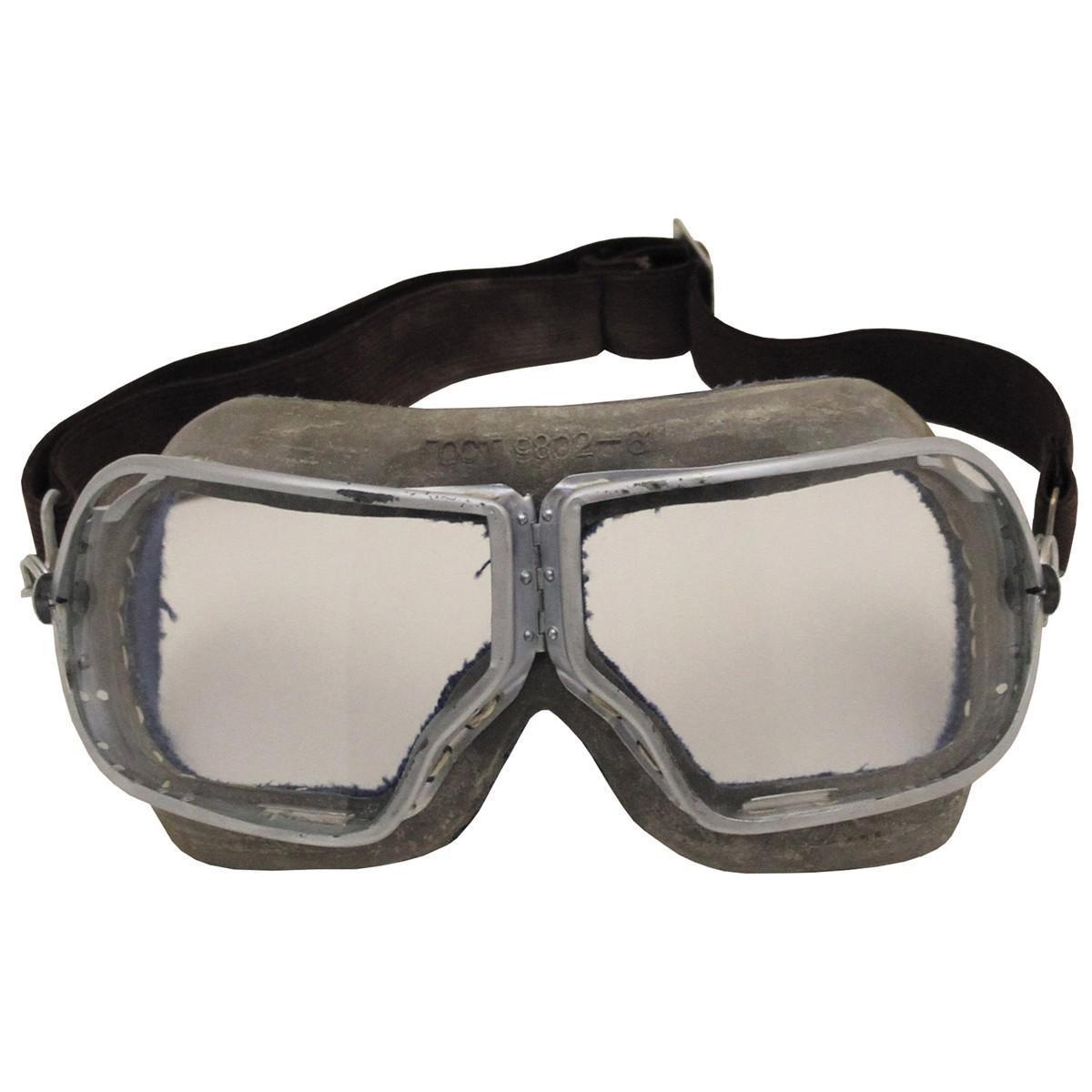 Vintage Russian army military aviator surplus goggles - NEW / OLD stock ...