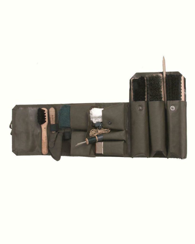 Swiss army surplus Shoe Boot Cleaning Kit Pouch Polish Military ...