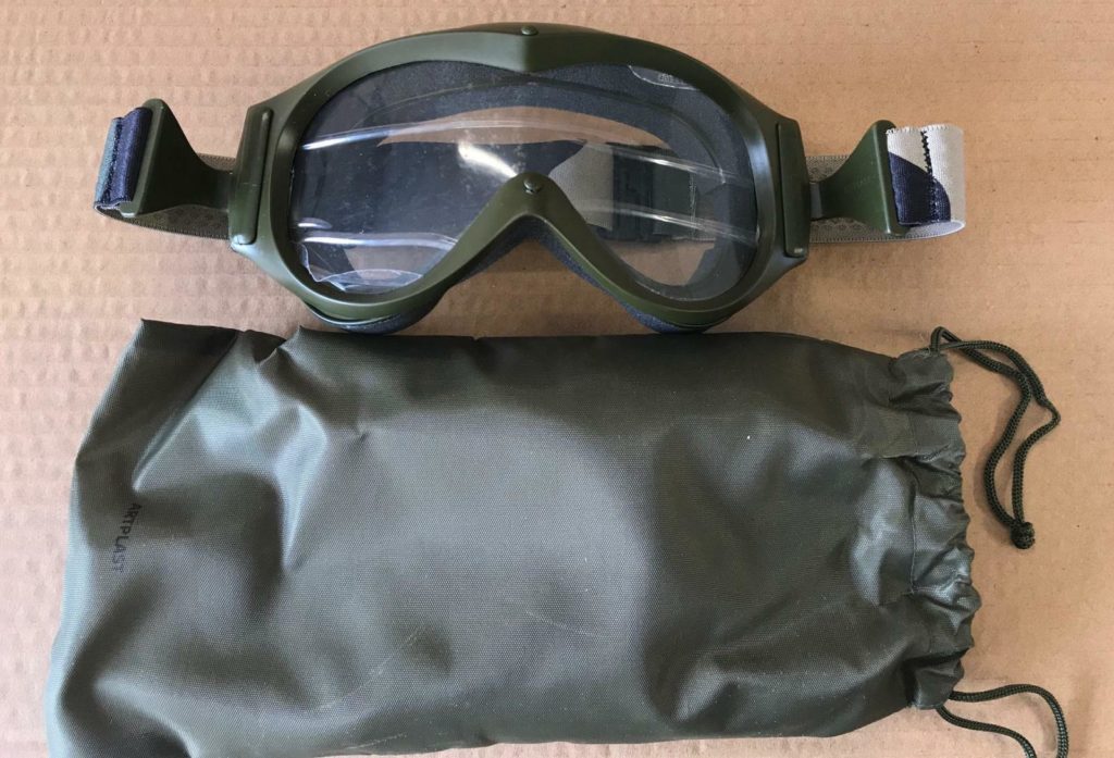 French army surplus issue goggles, NEW, case plus lenses - Surplus & Lost