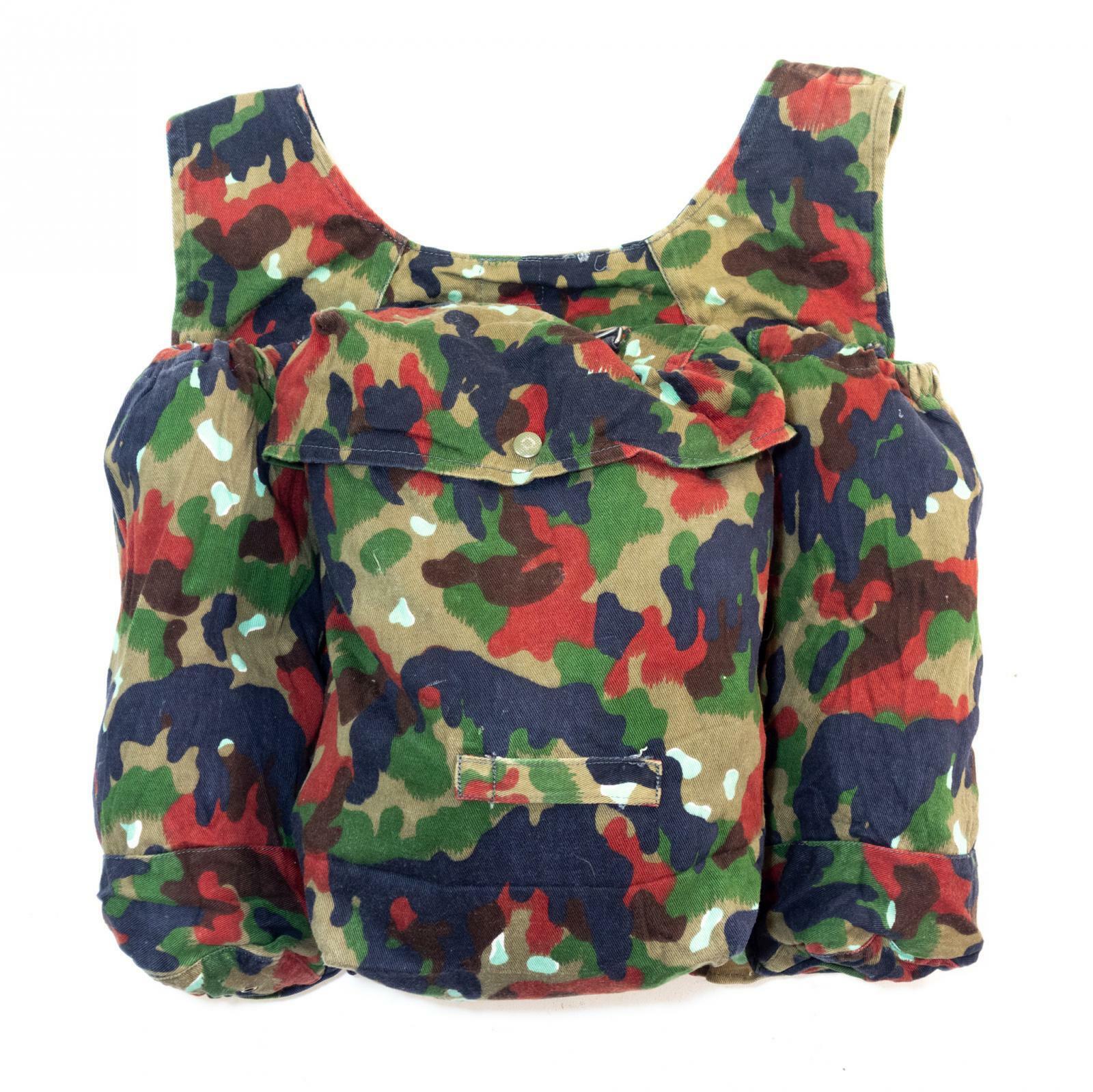 Original Swiss army surplus M70 alpenflage camouflage rucksack ...