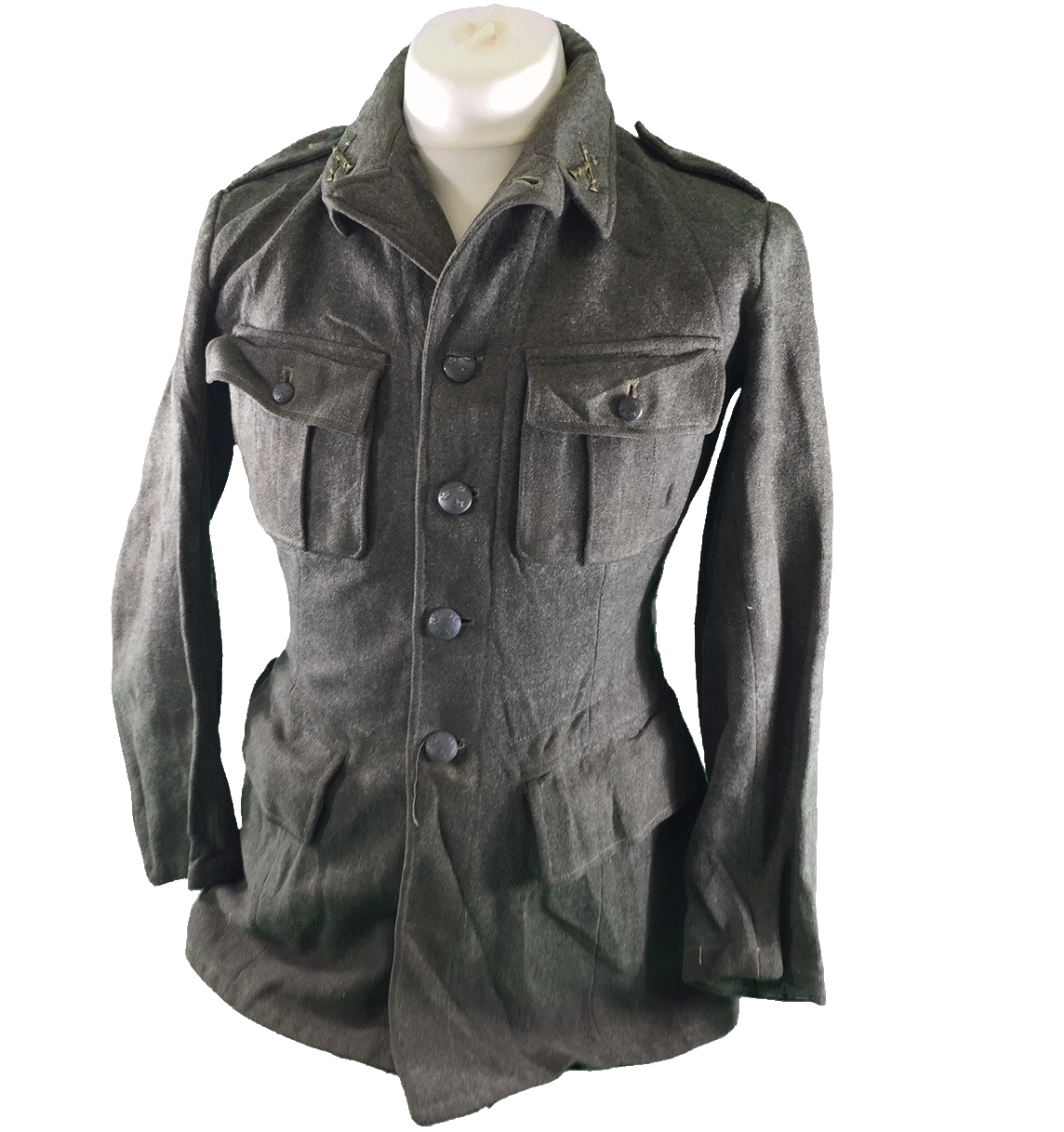 Vintage Swedish army surplus ww2 era M39 wool tunic jacket - Surplus & Lost