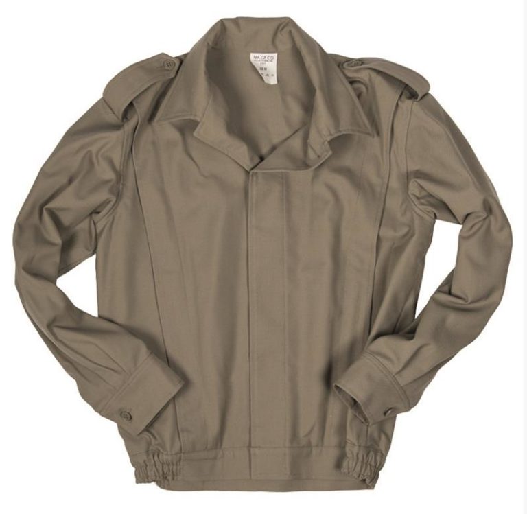 French army surplus grey / stone ike blouson jacket NEW/OLD stock ...