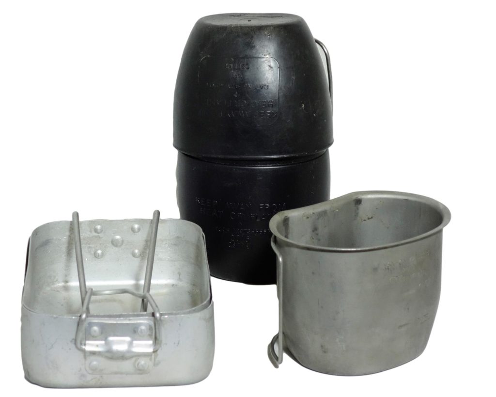 British Army Surplus Canteen Mess Tin Metal Cup Hiking Cooking Set ...