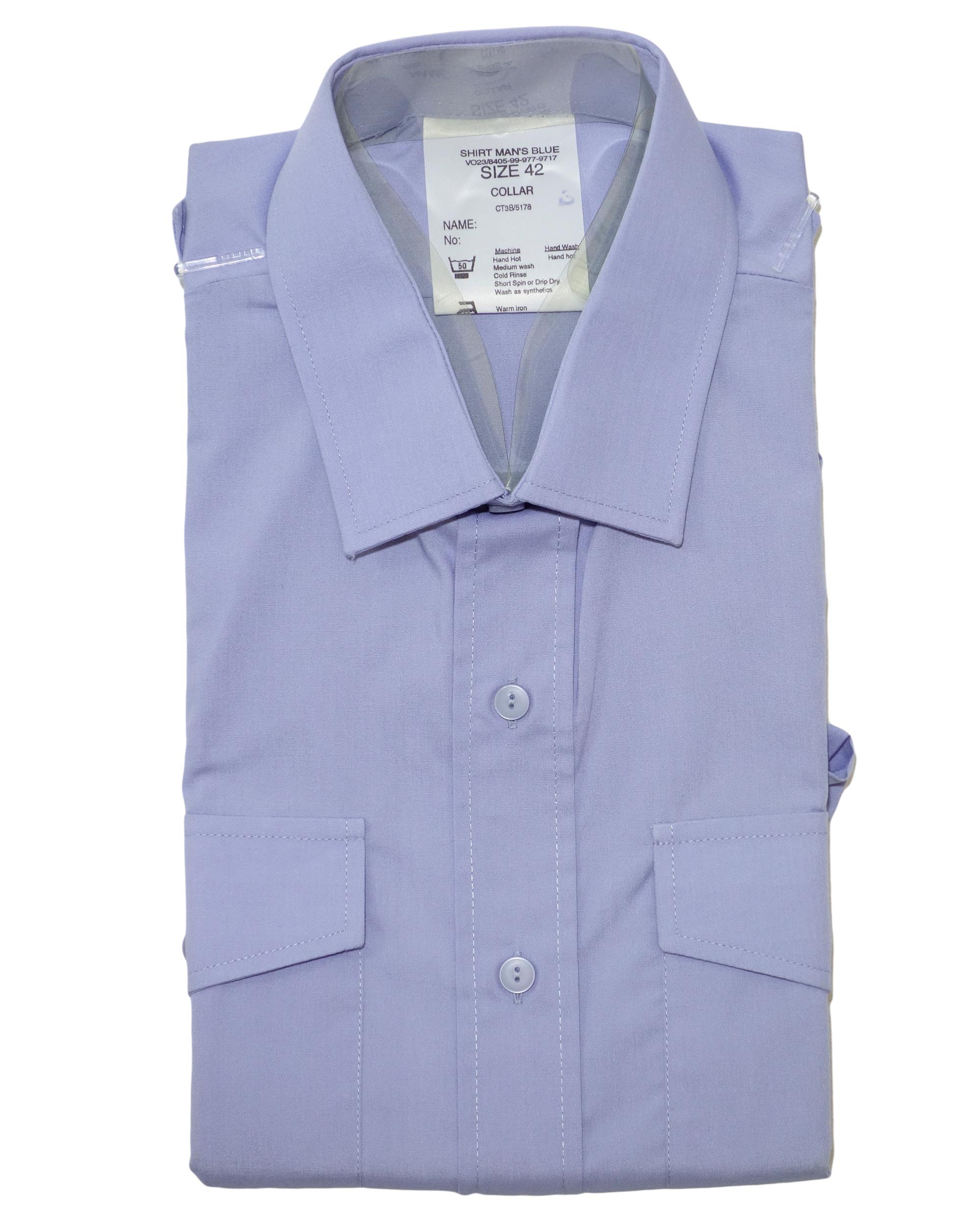 Brand New Raf Light Blue Uniform Shirt Long And Short Sleeve Surplus