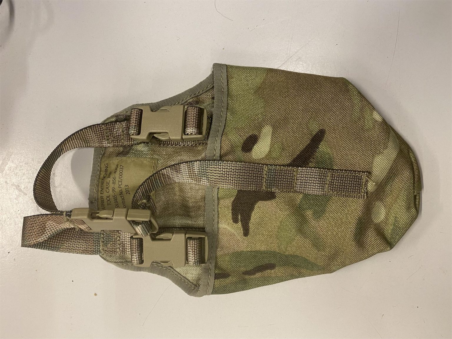 British army surplus MTP camouflage entrenching tool spade pouch ...