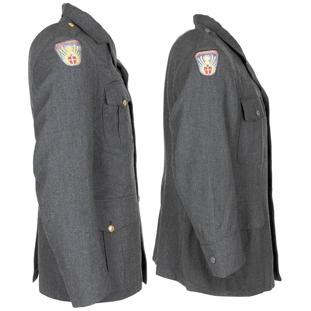 Danish Army Surplus Uniform Grey Jacket Grade 1 - Surplus & Lost