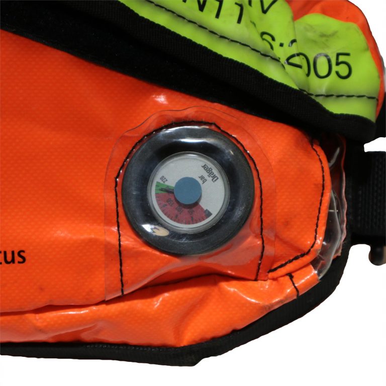 Drager CF15 emergency breathing apparatus escape set smoke hood ...