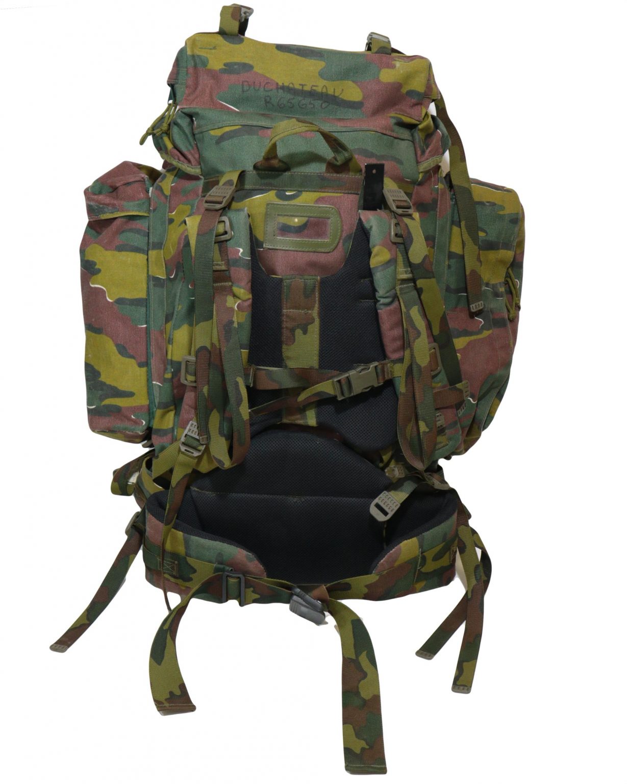Genuine Belgian Army Surplus 110L Bergen Backpack With Detachable day ...