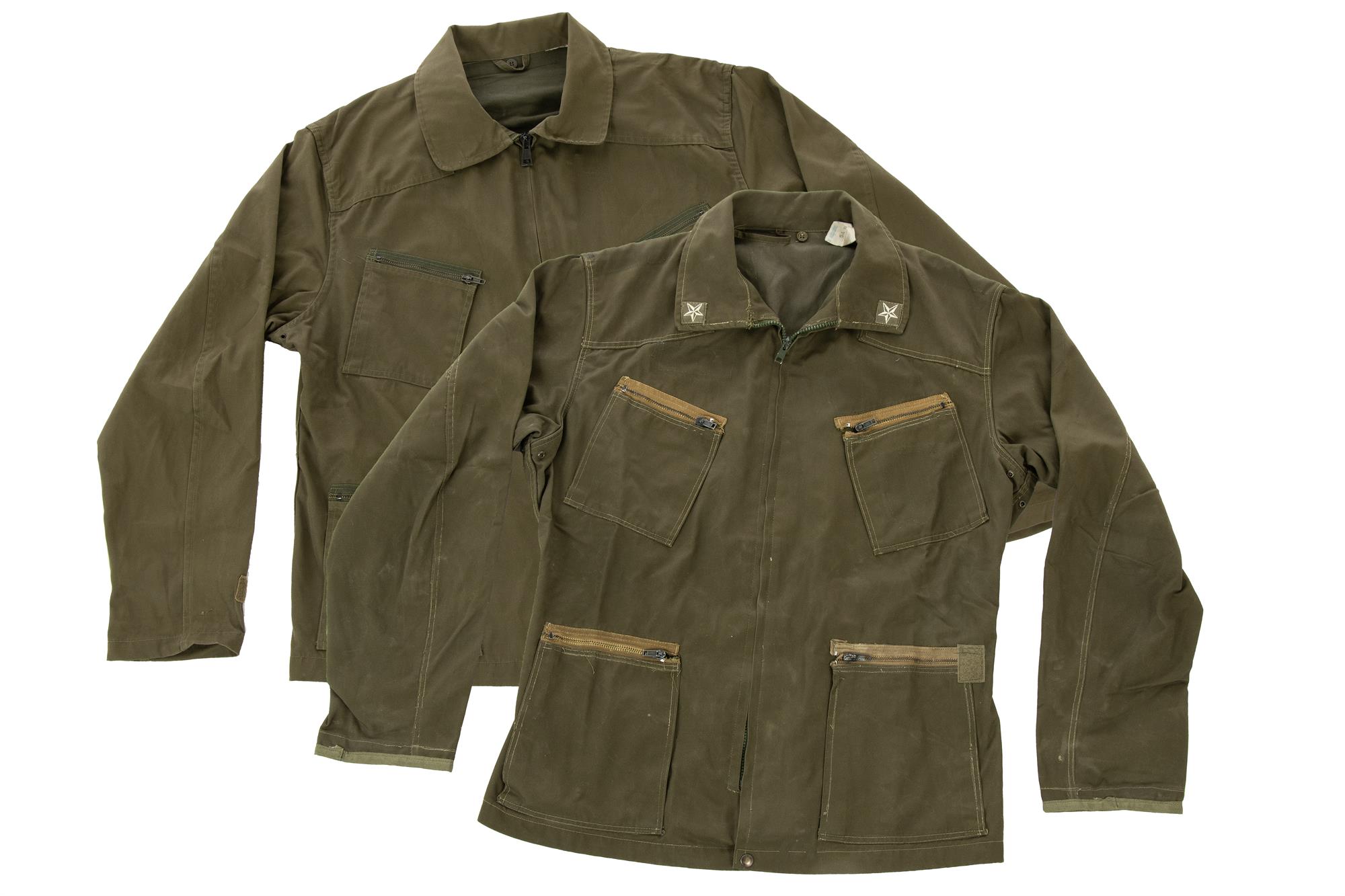 Italian air force surplus Olive green cotton field jacket - Surplus & Lost