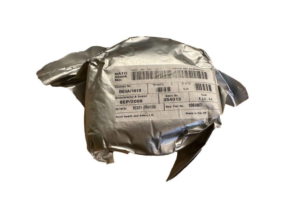 Genuine British Army NBC (CBRN) Avon S10 S6 Gas Mask Filter New Old ...