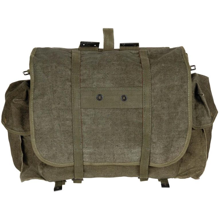 Genuine Belgian Army Surplus Congo Canvas Rucksack Olive - Surplus & Lost